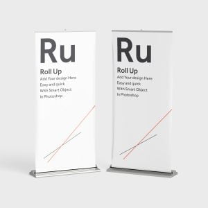 Roll Up Banner - Cetak Roll Up Banner di Printlagi