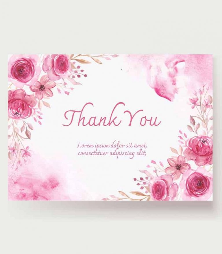 Thank You Card - Cetak Kartu Ucapan di Printlagi