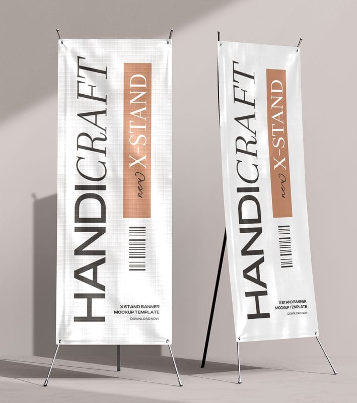 Cetak X-Banner Custom Murah dan Berkualitas di Printlagi